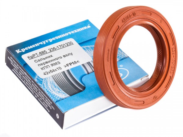 236-1701230 Shaft seal (Oil-seal) primary shaft gearbox YaMZ 42x64x10